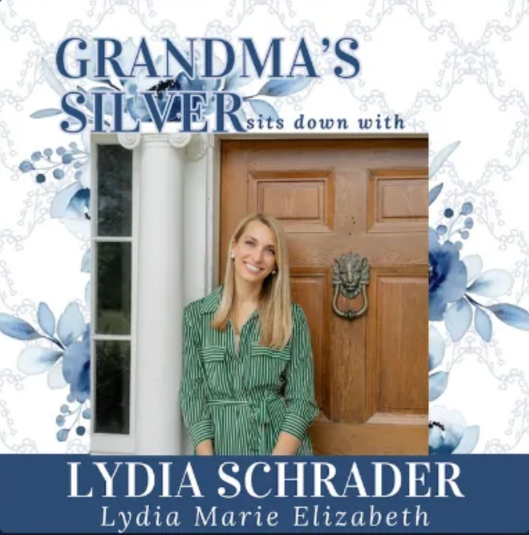 Lydia on Grandma's Silver Podcast – Lydia Marie Elizabeth