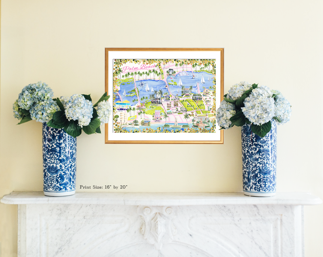 Lydia's Palm Beach Map – Lydia Marie Elizabeth