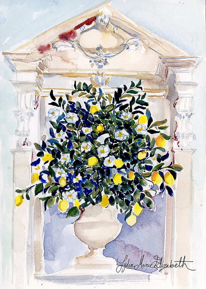 Print of “Winter Arrangement at the Met" – Lydia Marie Elizabeth