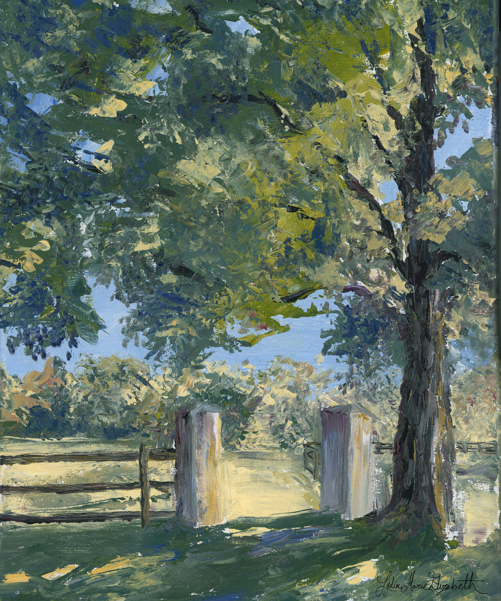The Gate (oil) – Lydia Marie Elizabeth