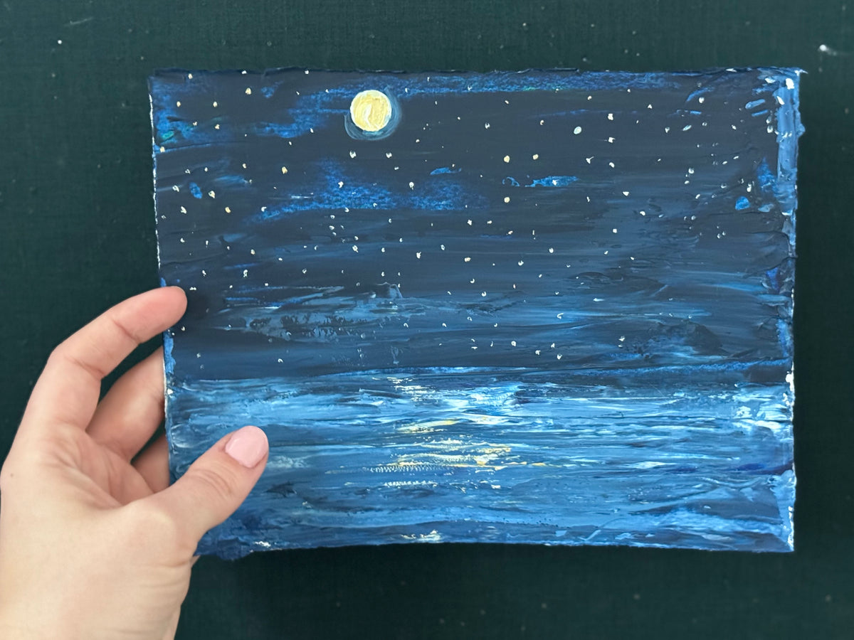 The Moonlight (oil) – Lydia Marie Elizabeth