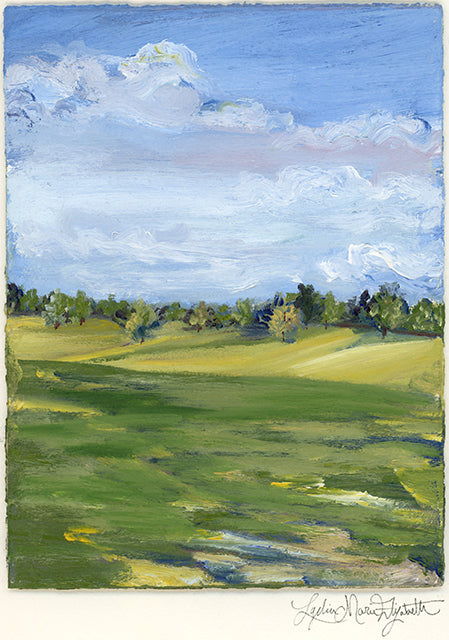 Summer Wind (Oil Painting) – Lydia Marie Elizabeth