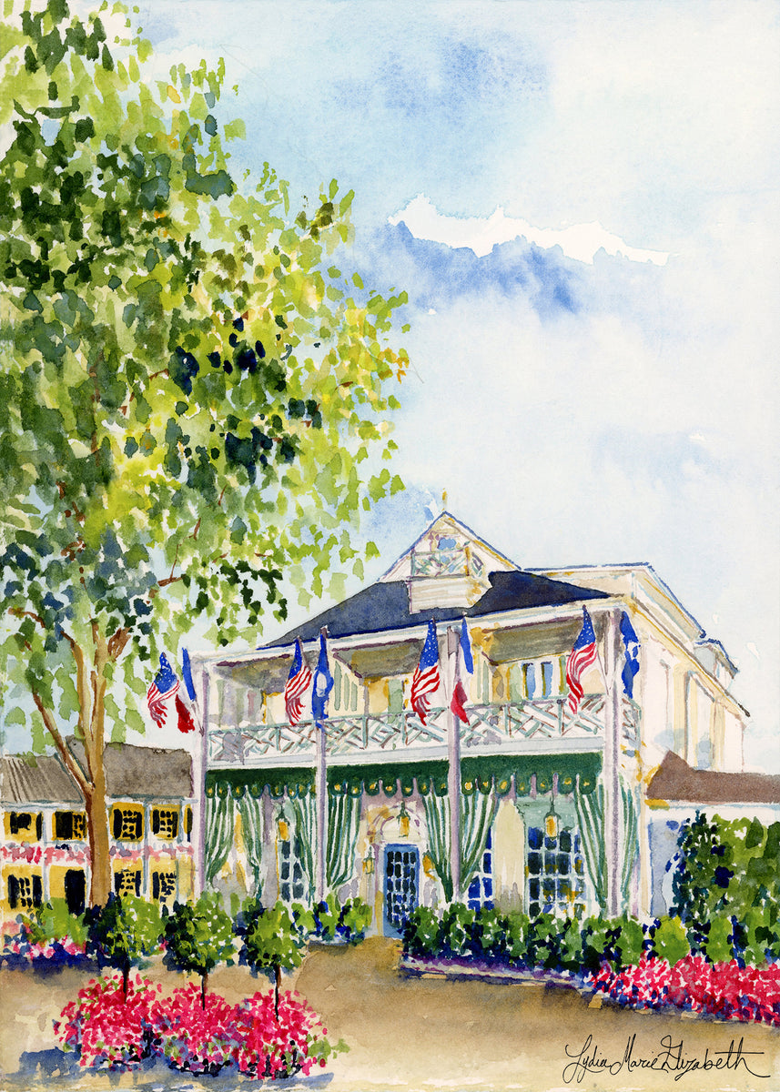 Print of “Inn at Little Washington” – Lydia Marie Elizabeth