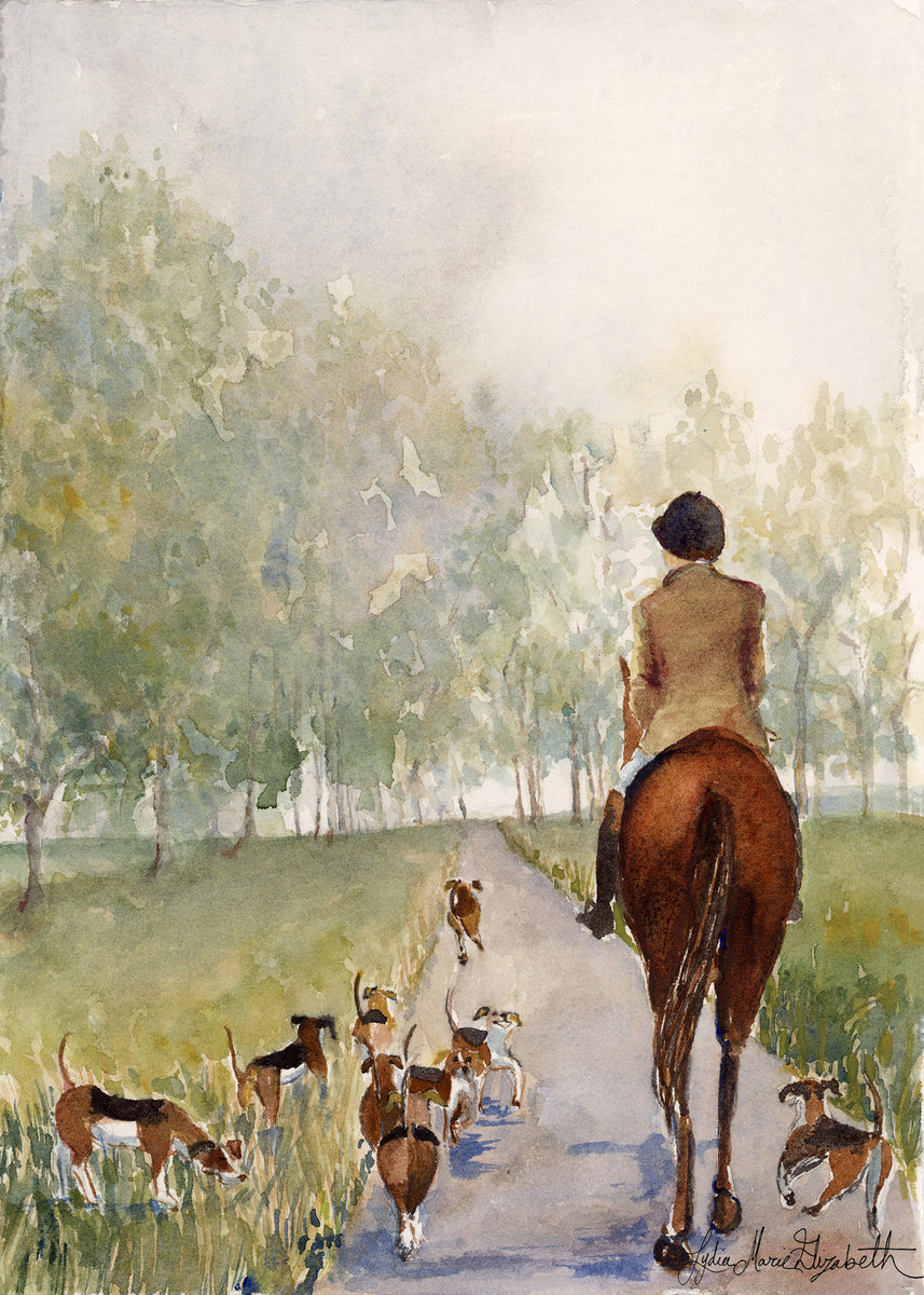 Print of “Onward (Inspired by "a Leaf by Niggle")” – Lydia Marie Elizabeth