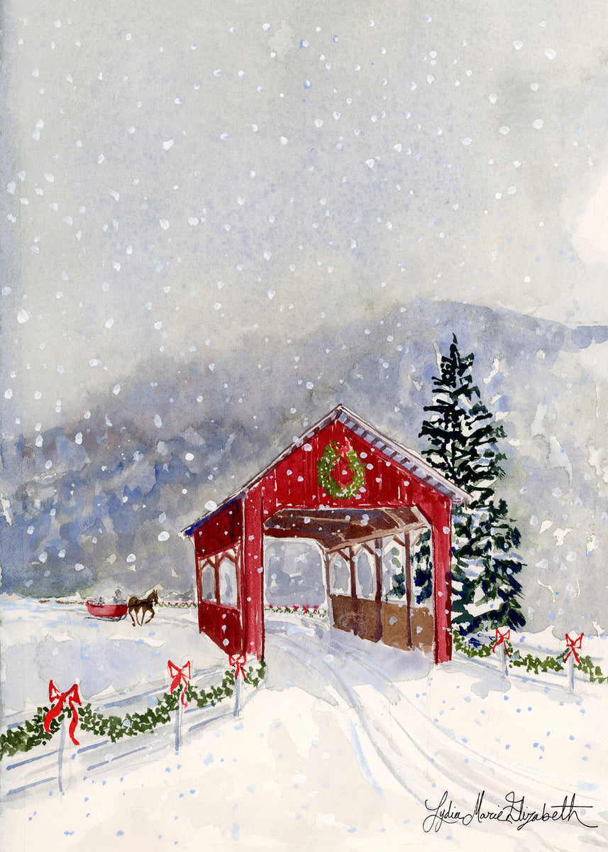 Print of “Over the River” – Lydia Marie Elizabeth