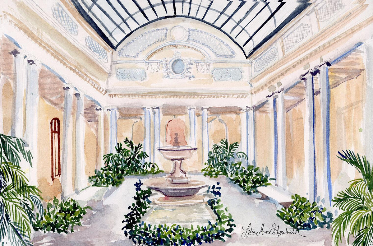 The Frick Courtyard – Lydia Marie Elizabeth